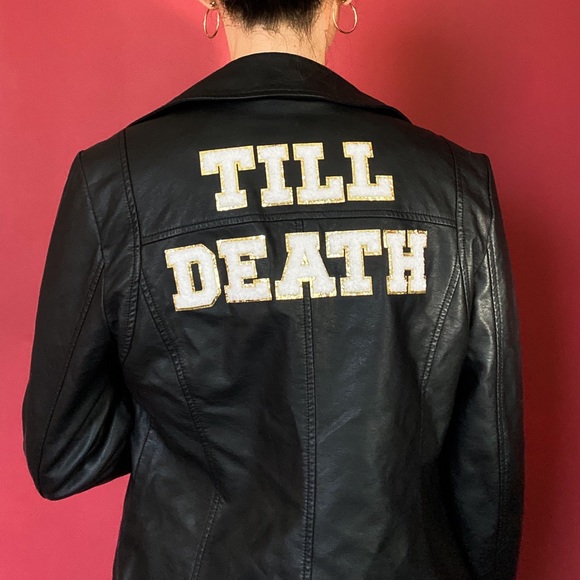 Jackets & Coats | Till Death Leather Jacket | Poshmark